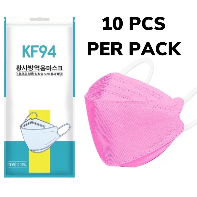 New Mask Korea Adult Earloop KF94 Mask 4ply Fish Type Face Mask Non ...