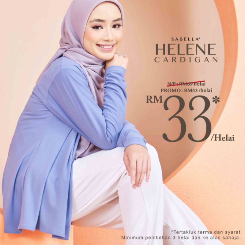 SABELLA HALENE CARDIGAN - READY STOCK 🔥🔥🔥 | Shopee Malaysia