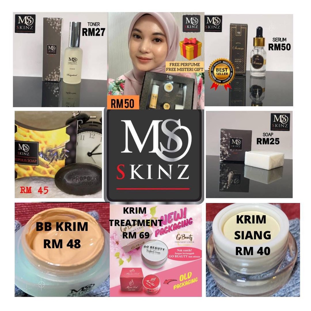 PRODUK MSSKINZ BY EZANY NIZARIFF msskinz kulit cantik tanpa makeup ...