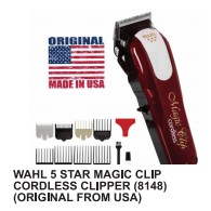 (READY STOCK)WAHL 5 STAR MAGIC CLIP CORDLESS CLIPPER (8148) (ORIGINAL ...