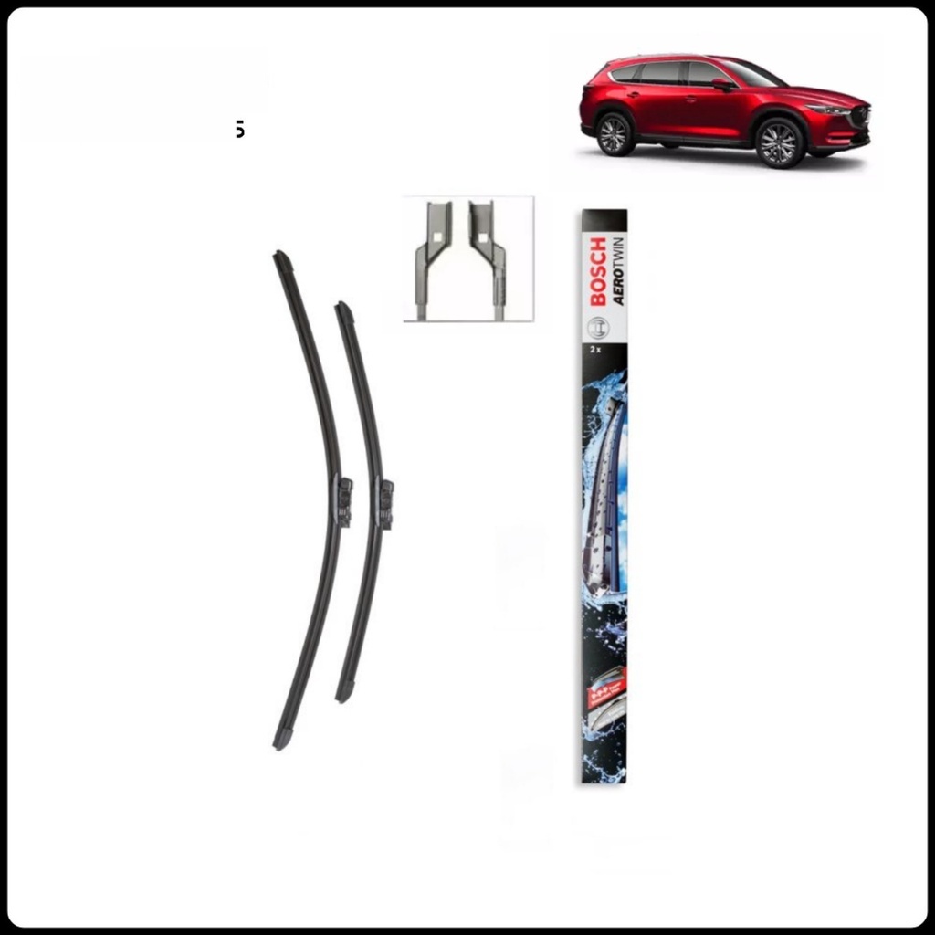 BOSCH Aerotwin Plus Multi Clip WIPER SET A399S - Mazda CX-5 2017 ...