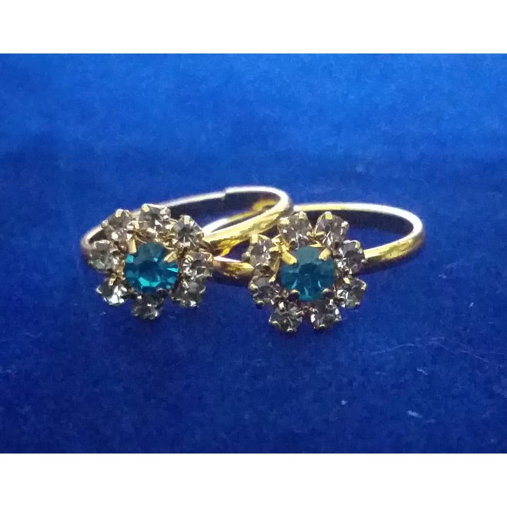 Fancy Indian Toe Ring /Metti Adjustable Without Bells READY STOCK ...