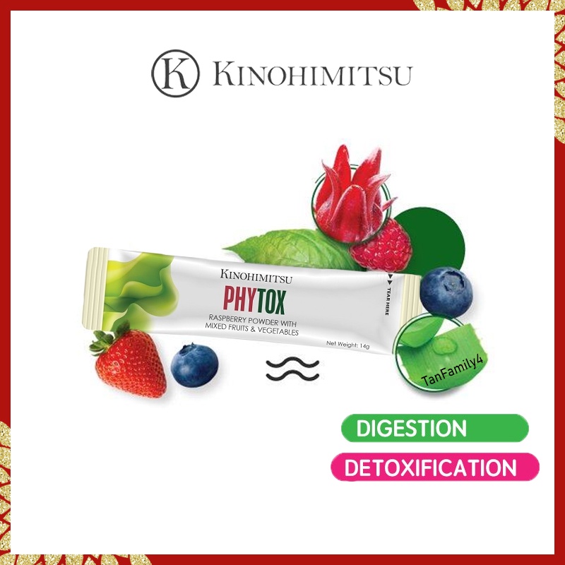 Kinohimitsu Phytox Enzyme Dtox Juice (1pcs) 14g Detox Digestion ...
