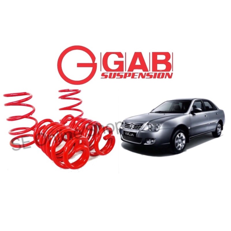Original GAB Sport Spring Proton Waja Lowered Spring Sport Waja ...