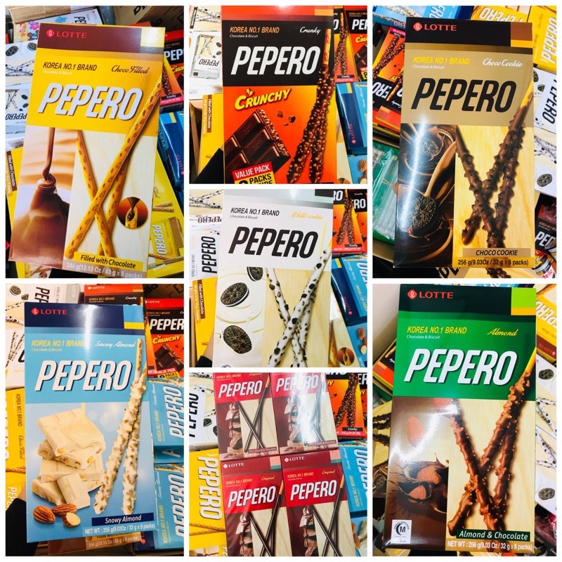 PEPERO STICK COKLAT PELBAGAI JENIS | Shopee Malaysia
