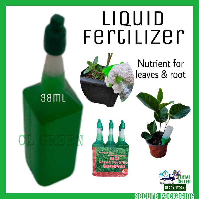 Concentrated Liquid Fertilizer Baja Air Pekat Safe Odorless for All Type of Plants Baja Bunga ...