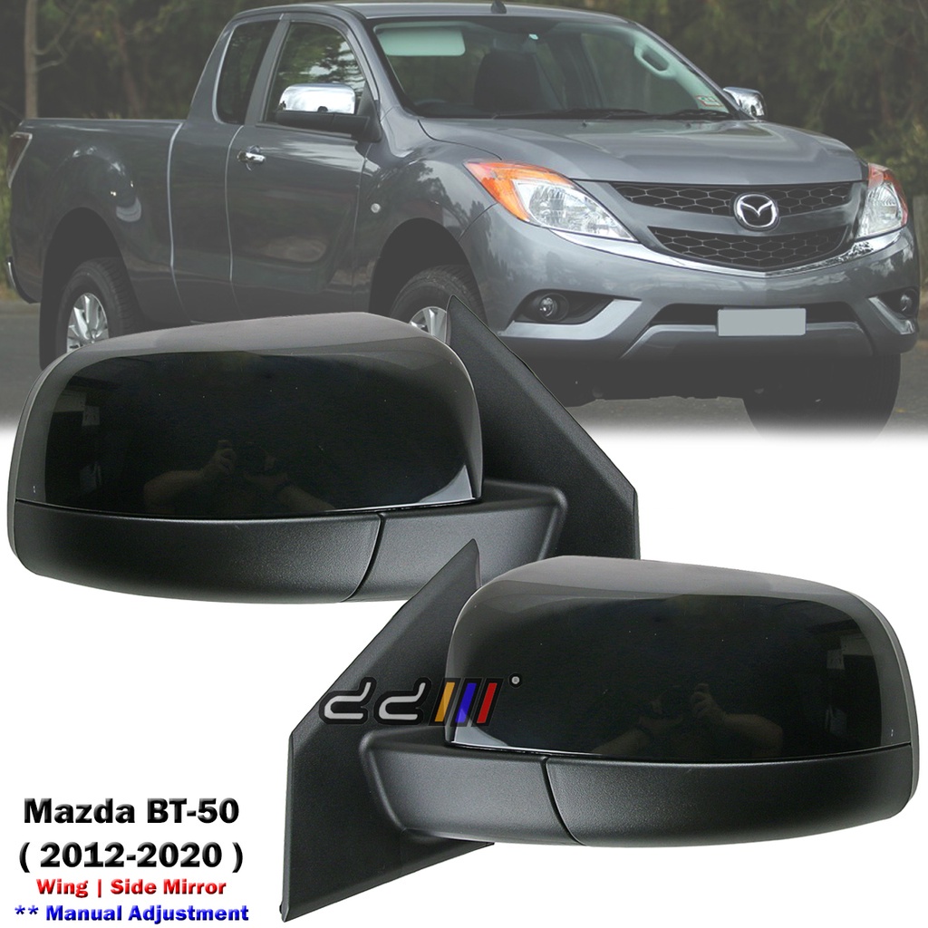 Front Side Black Manual Side Mirror For Mazda BT-50 BT50 UP UR 2012 ...