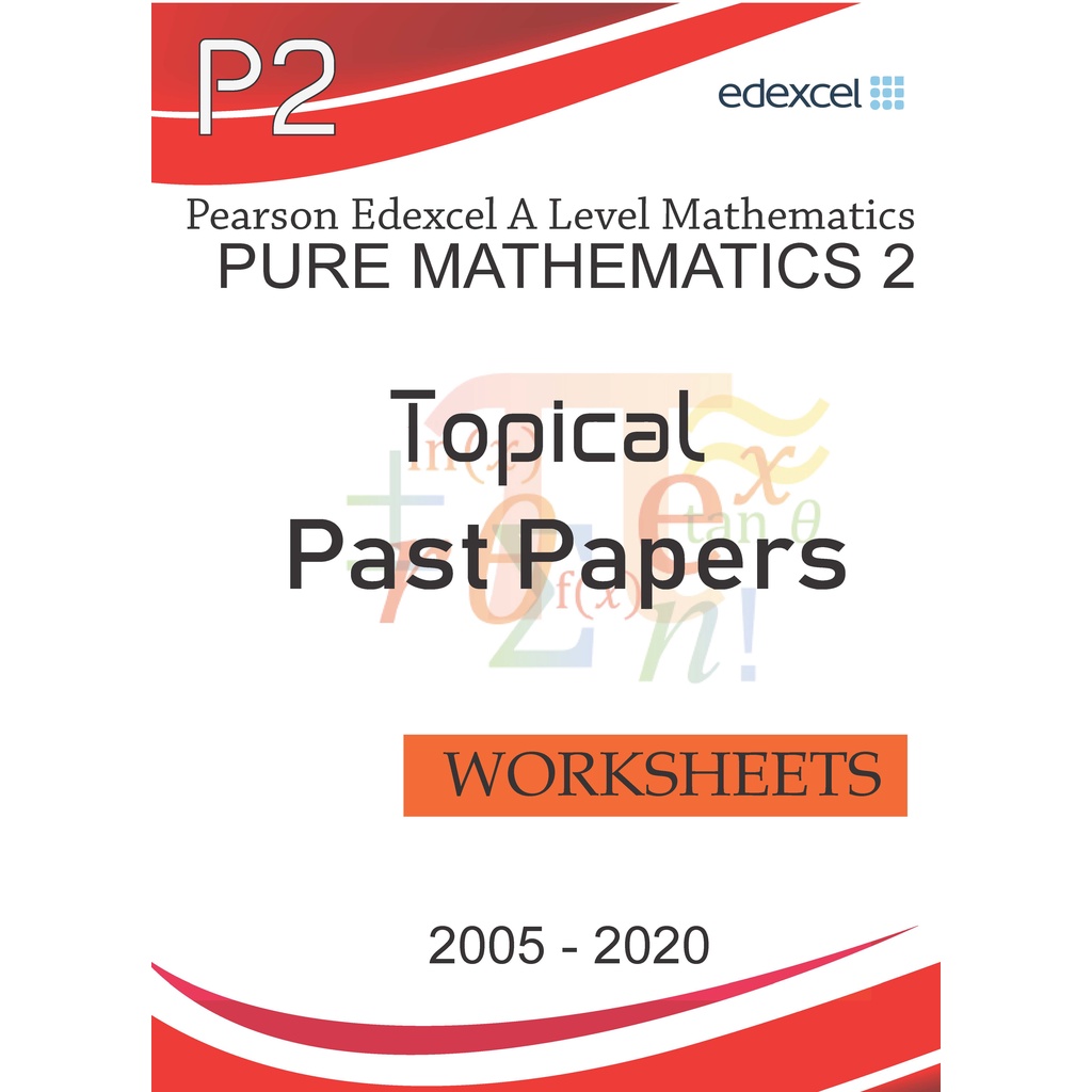 A Level Edexcel Statistics (S1) -Full Past Papers (Worksheets Format ...