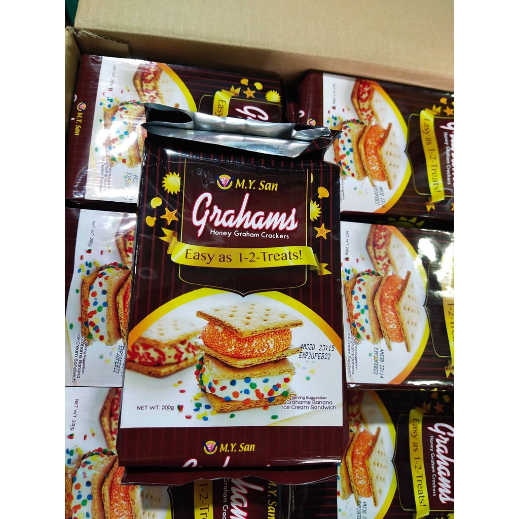 MY San Graham Crackers 200g | Shopee Malaysia