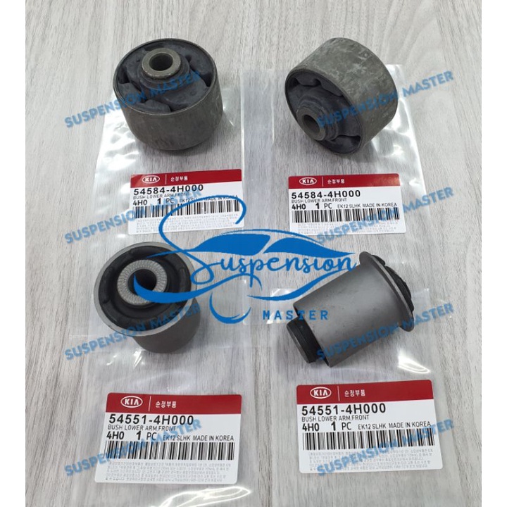 4 IN 1 SET - FRONT LOWER ARM BUSH SET - 54584-4H000(B) / 54551-4H000(S ...