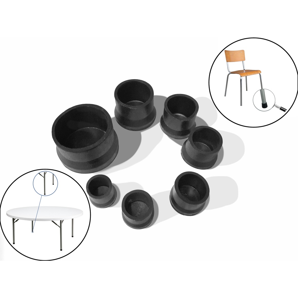 Round Table and Chair Rubber Foot Cover/ Table Foot Cover/ Chair Foot ...