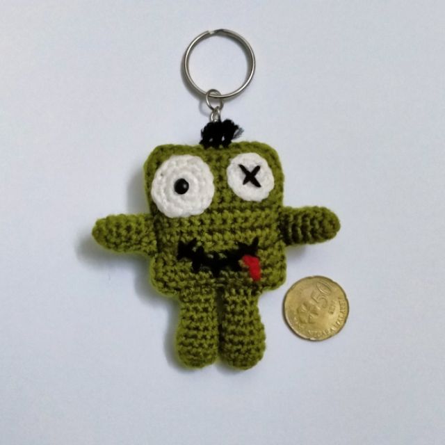 Zombie Keychain (💯 crochet!) | Shopee Malaysia