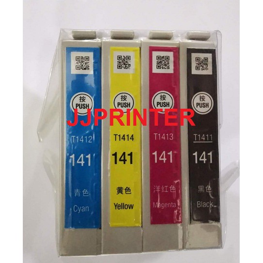 Original Epson 141 T1141 T1142 T1143 T1144 Cartridge CMYK Bulk Pack ...