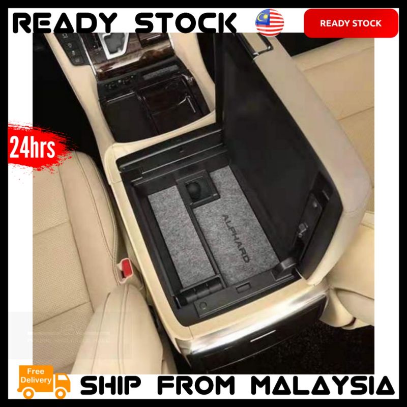 2016-2021 - Toyota Alphard / Vellfire Armrest Storage Box Console Tray ...