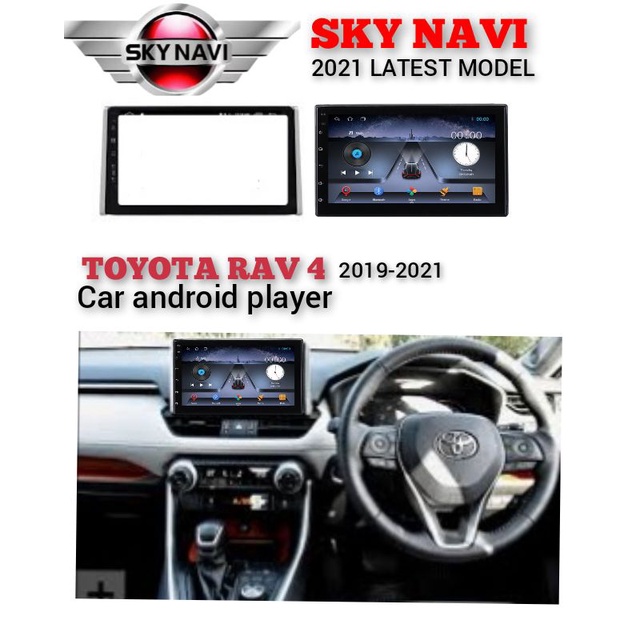 TOYOTA RAV 4 2019-2021 SKY NAVI ANDROID PLAYER | Shopee Malaysia