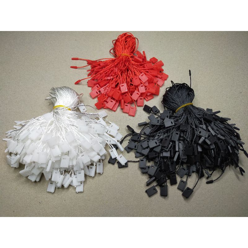 100 / 200 pcs - price Clothing Hang Tagging , Label Tag Rope Rectangle ...