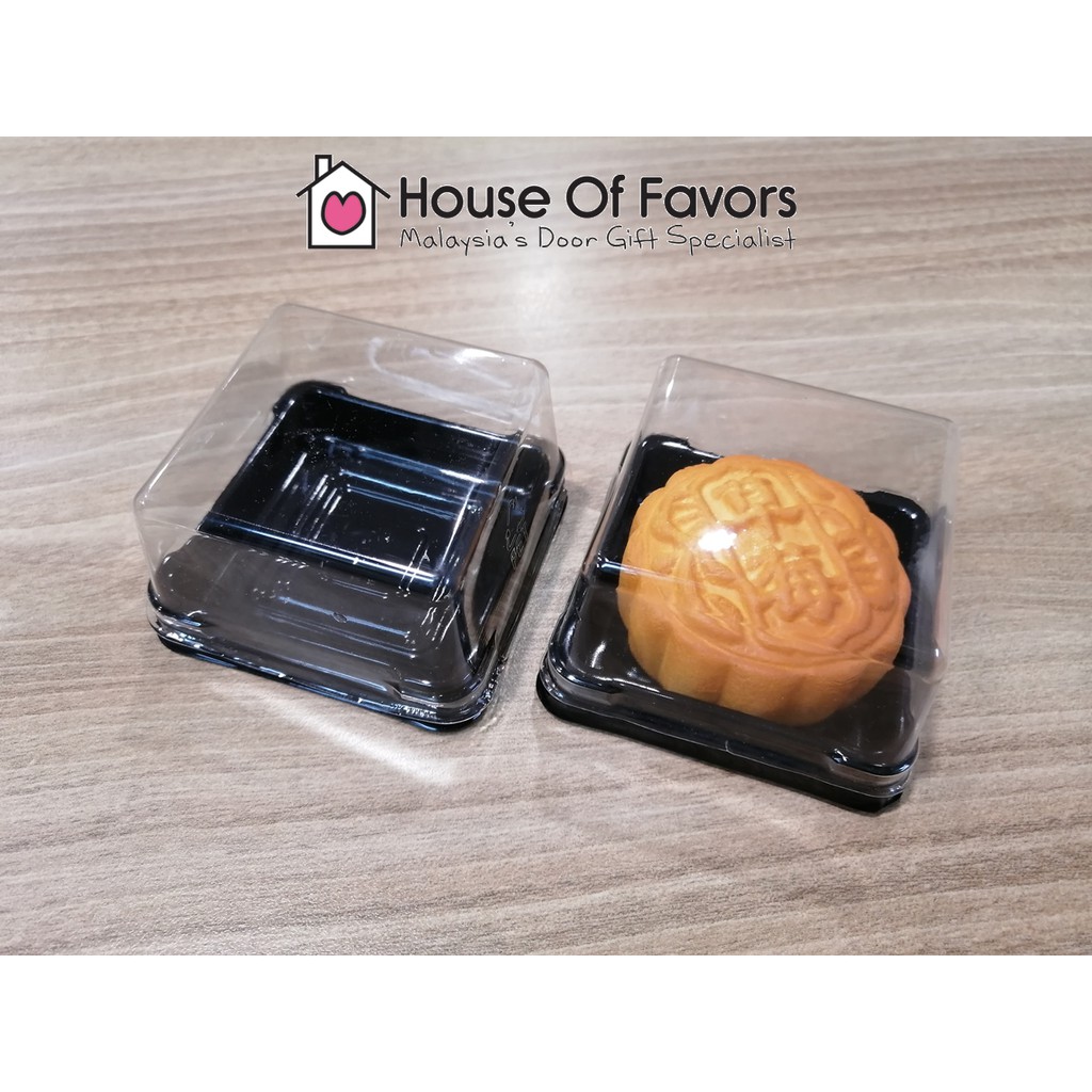 50pcs Dessert Mooncake Packaging Box 50g 80g 100g Moon Cake Plastic ...