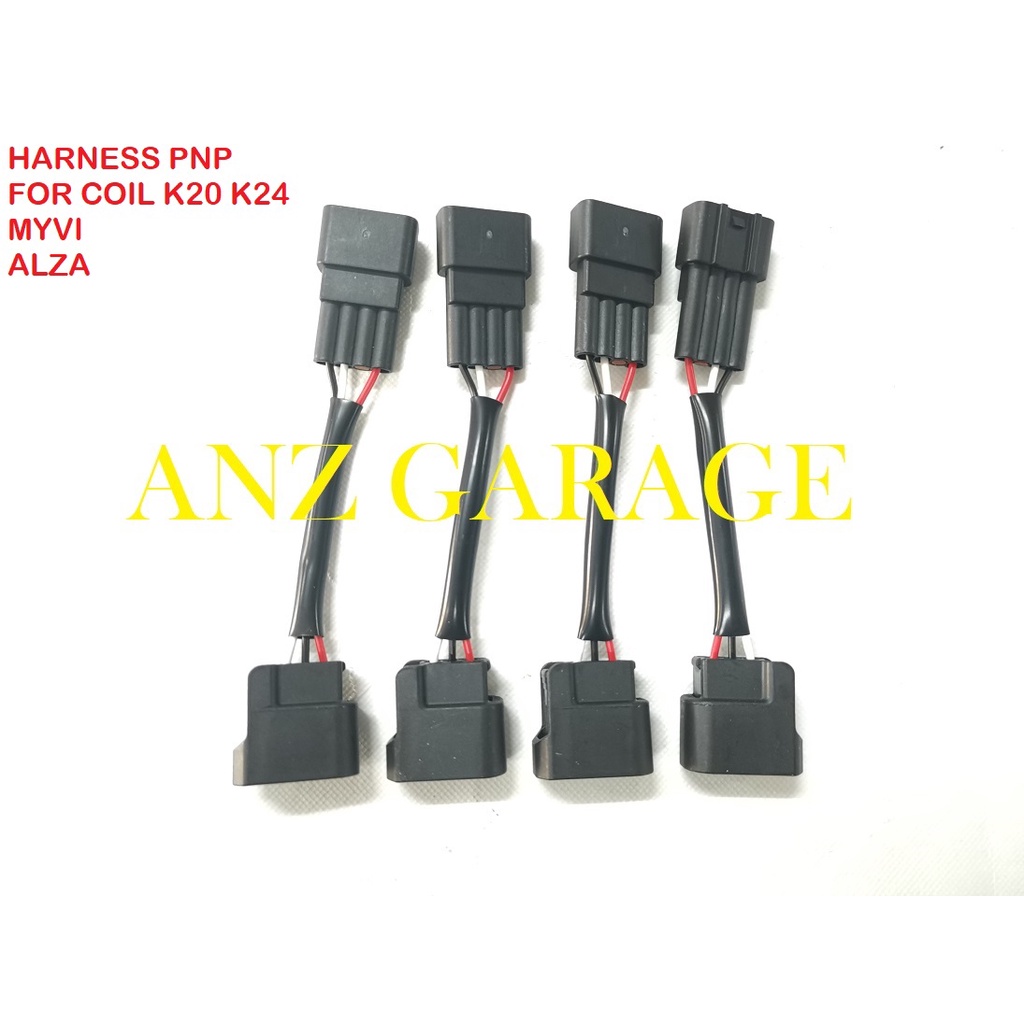 PERODUA MYVI ALZA HARNESS PLUG AND PLAY FOR INSTALL COIL K20 K24 - K3 ...