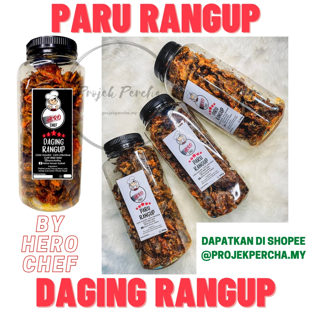 [READY STOCK] Paru Rangup Dan Daging Rangup By Hero Chef Halal Crispy ...