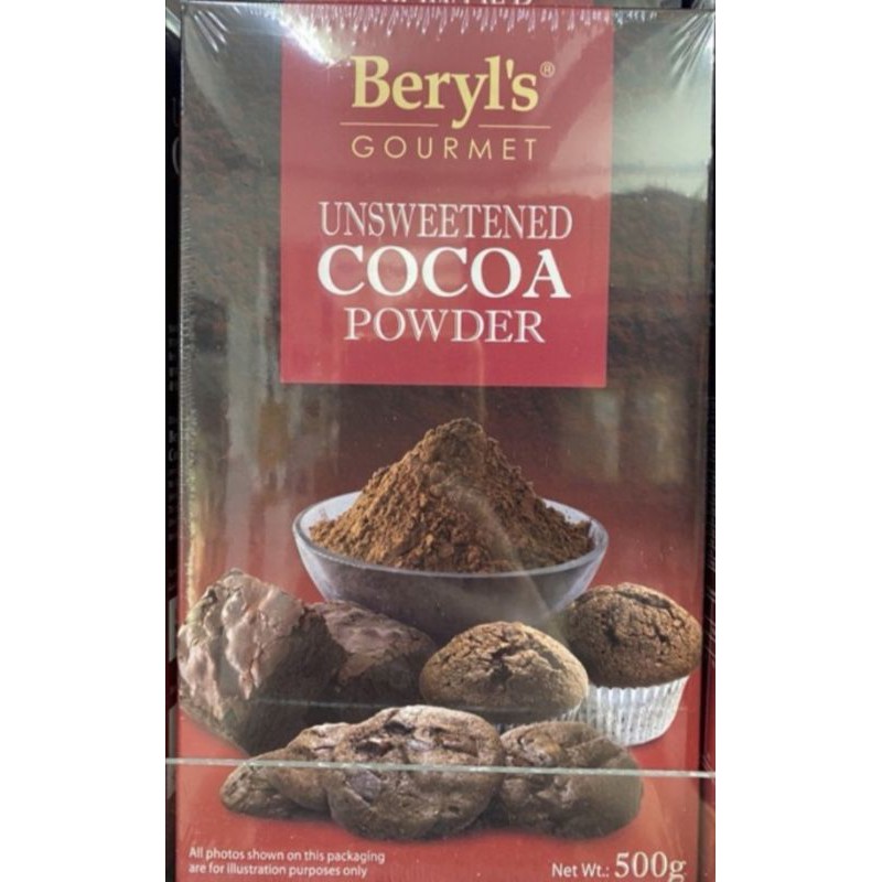 Beryl’s unsweetened cocoa powder 500g | Shopee Malaysia