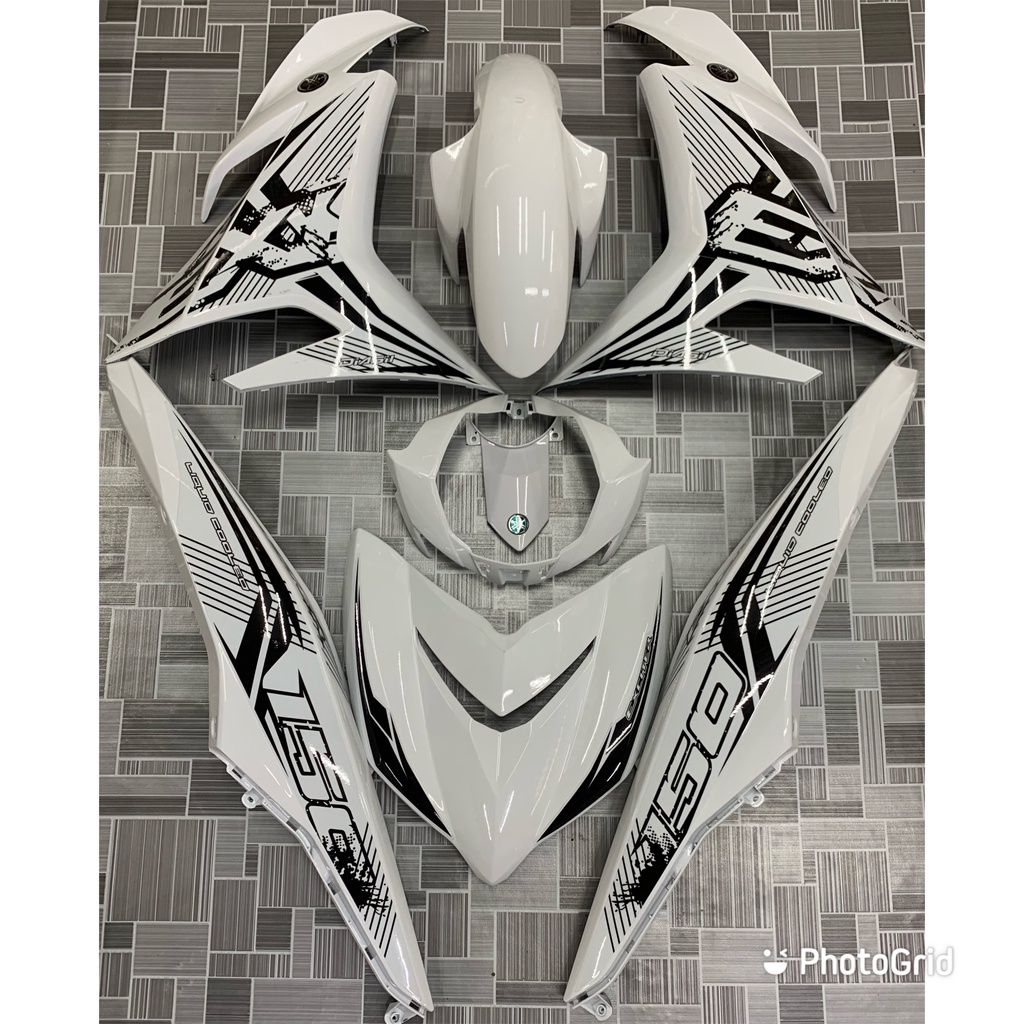 Y15 V2 WHITE EXCITER ASSORTED STICKER TANAM | Shopee Malaysia