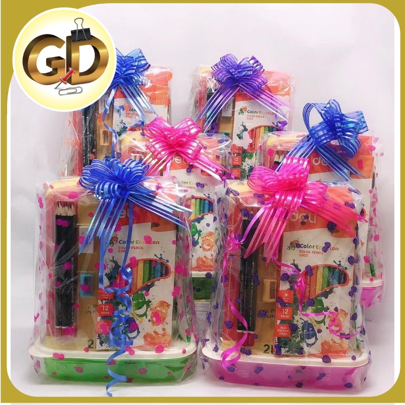 stationery Gift Hamper/stationary set hadiah/Hamper Alatulis B20 ...