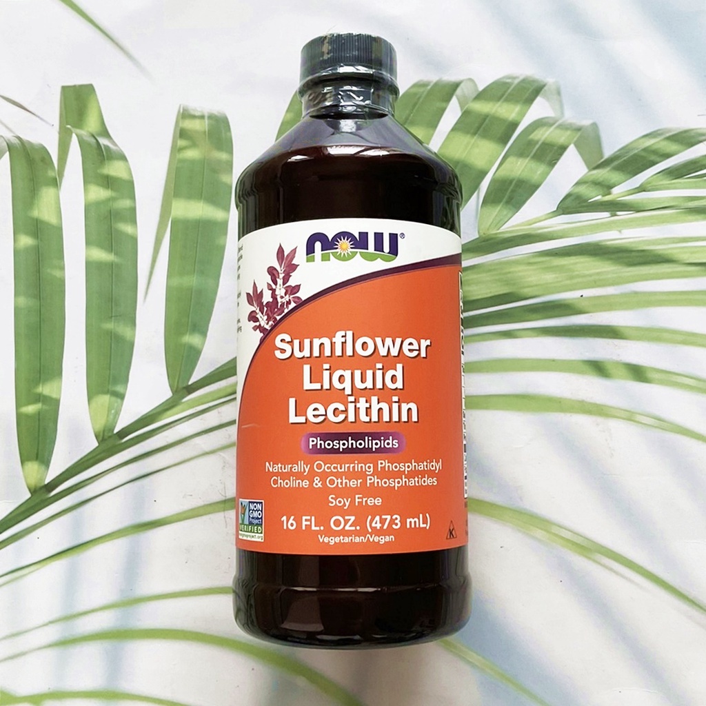 Sunflower Seed Lecithin Liquid 473 mL (Now Foods) | Shopee Malaysia