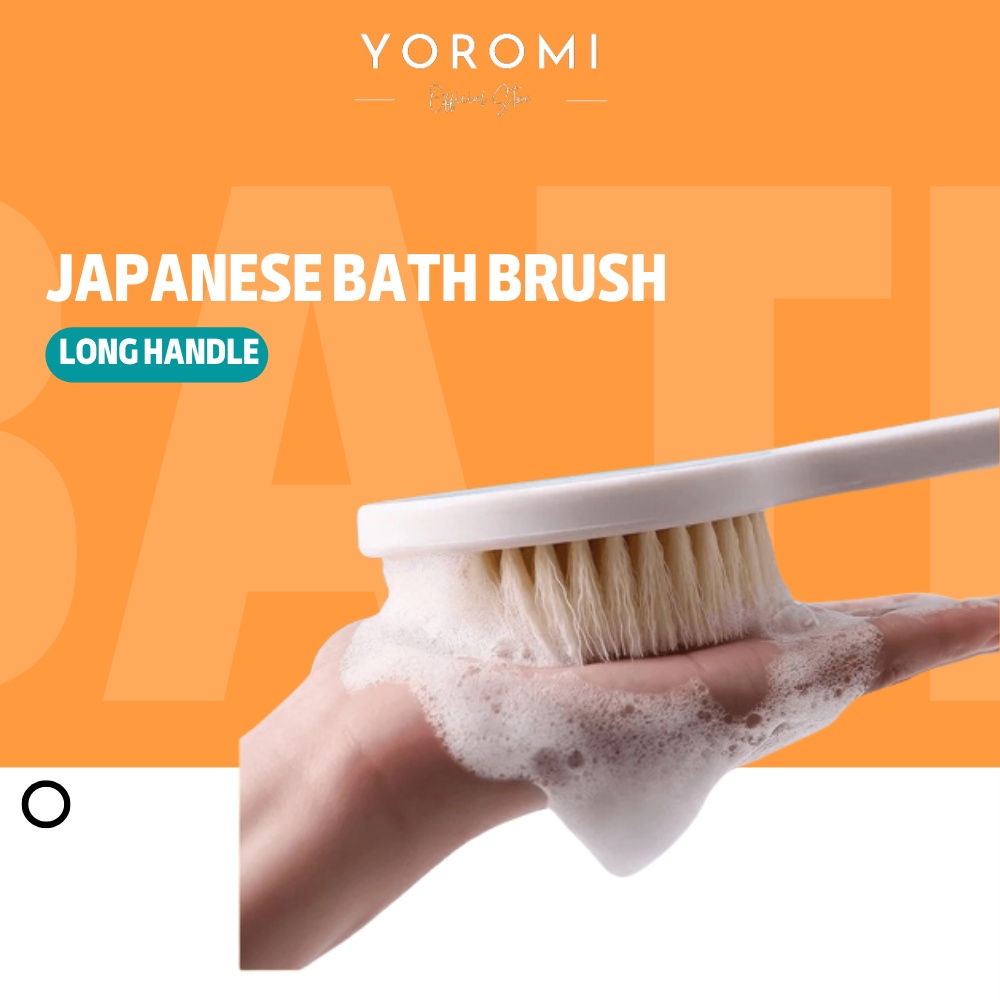 【shower Brush】 Bath Brush Body Cleaning Brush Back Scrubber Body Brush