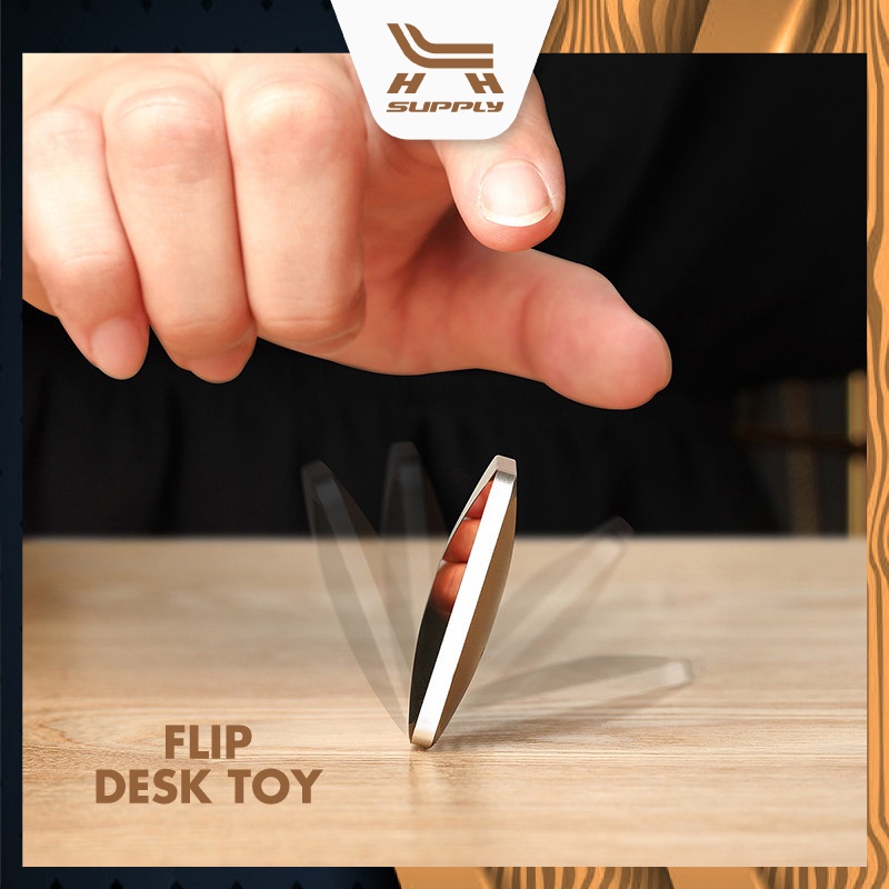 LH Unique Flippo Flip Desk Toy Rotating Pocket Toy Fidget Spinner ...