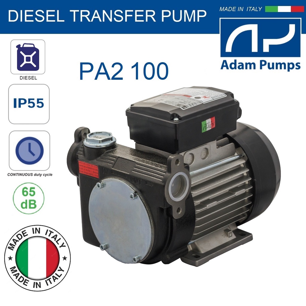 Diesel Transfer Pump ADAM PUMPS (Made in ITALY) | Shopee Malaysia