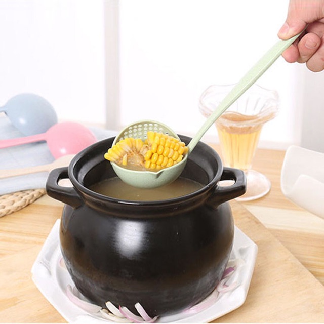 2164, steamboat spoon, steamboat tools, 2 in 1 soup spoon | Shopee Malaysia