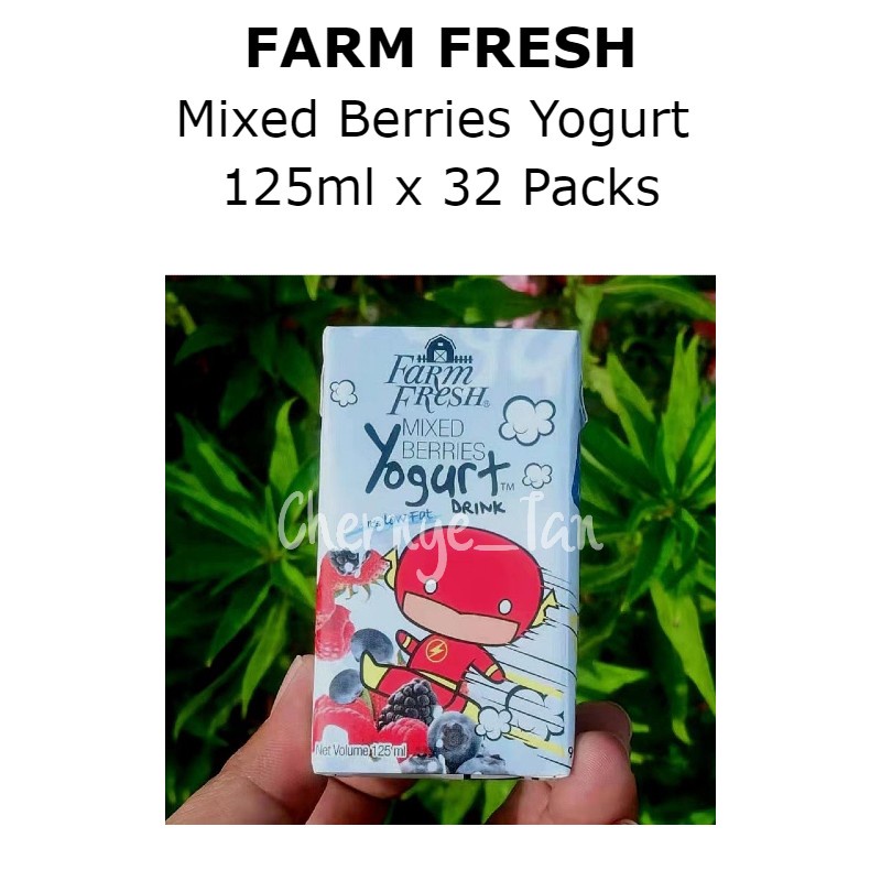 Farm Fresh UHT Mini Pack - 125ML x 32 Packs +Free Gift(Chocolate ...