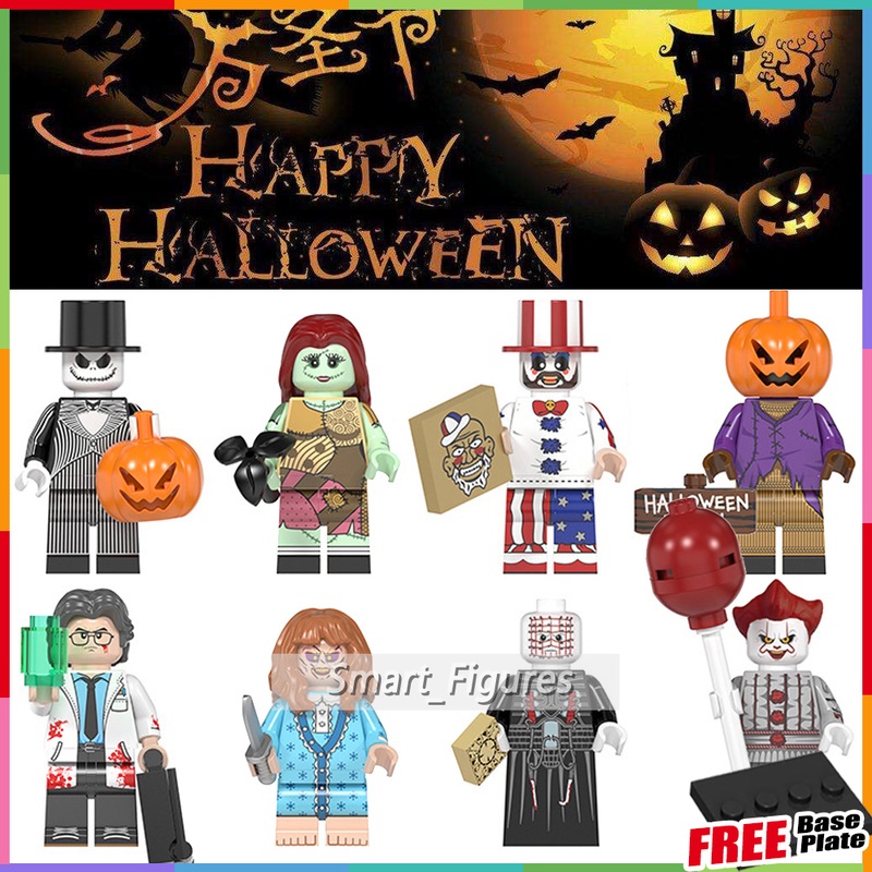 Halloween Series Minifigures Sally Jack Skellington Movies Collection ...