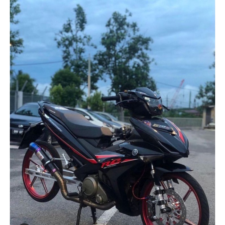 COVERSET Y15 V1/V2 HITAM MERAH RC 2018 🔥 | Shopee Malaysia