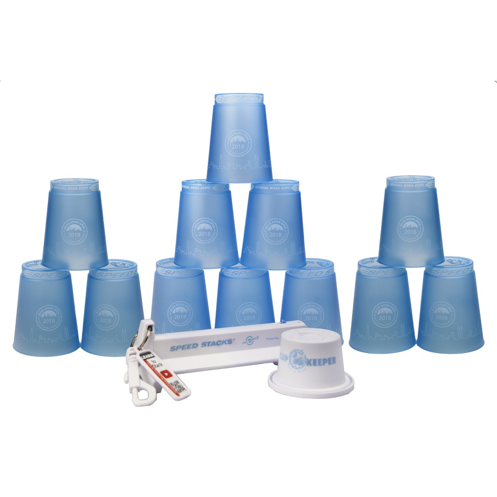 Speed Stacks - 2018 Asian Open Pro Series X Commemorative Cups | Shopee ...