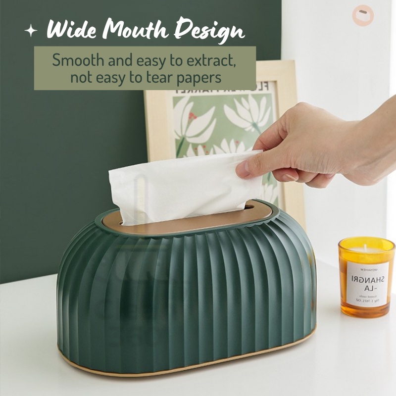 Tissue Box Holder Tissue Holder Toilet Tissue Holder Kotak Tisu Rumah ...