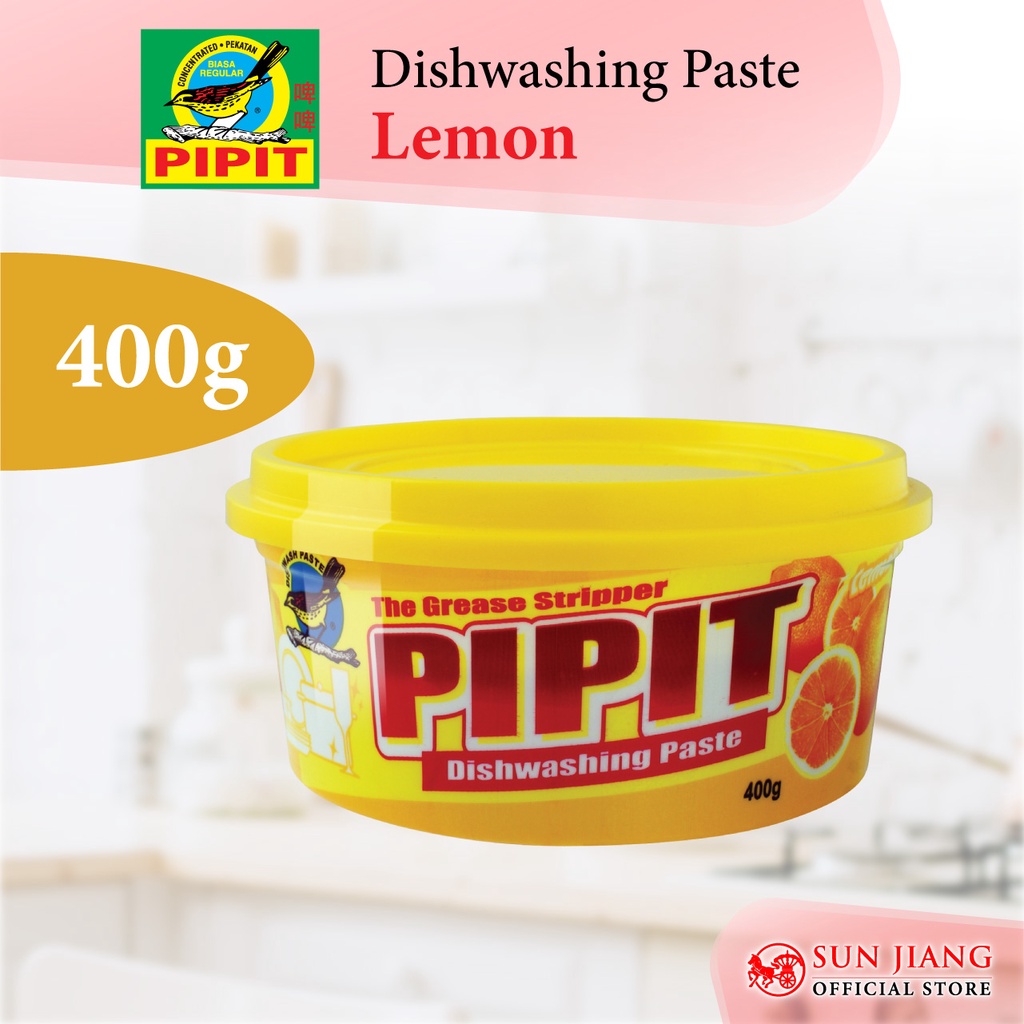 Pipit Dishwashing Paste Lemon 400g | Shopee Malaysia