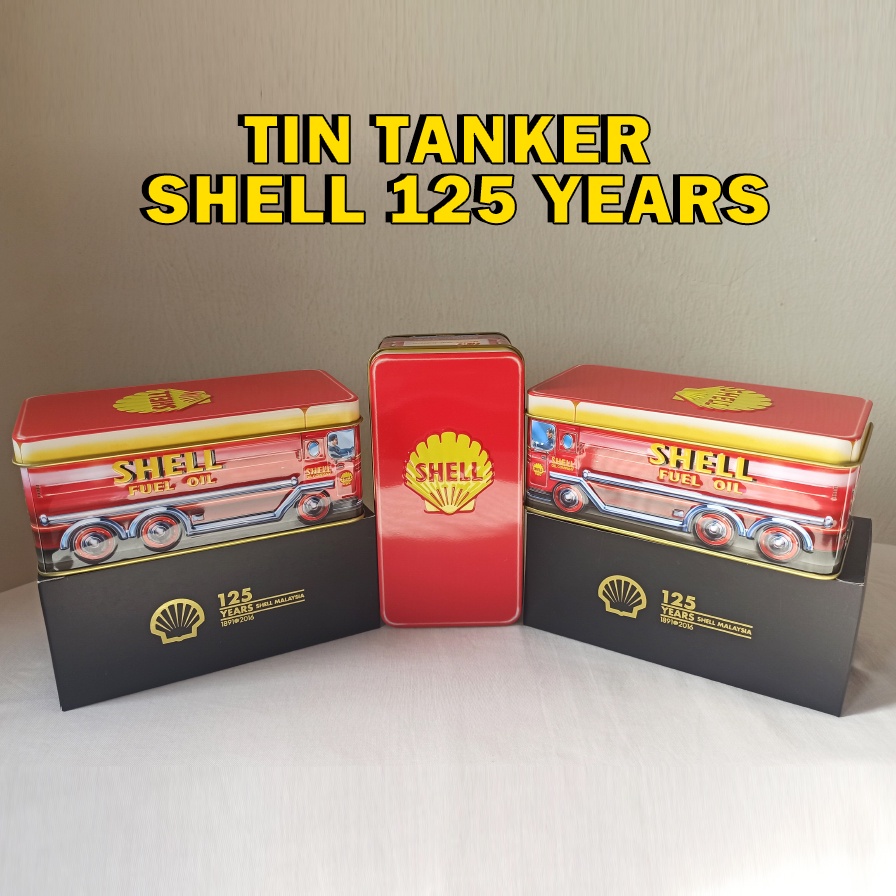 Shell Heritage Canister Collection Tanker - 125 Years Shell Malaysia ...
