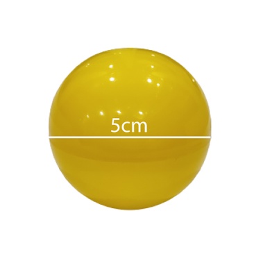 5pcs 50mm 5cm Solid Color Empty Capsule Ball, Plastic Ball, Lucky Draw ...