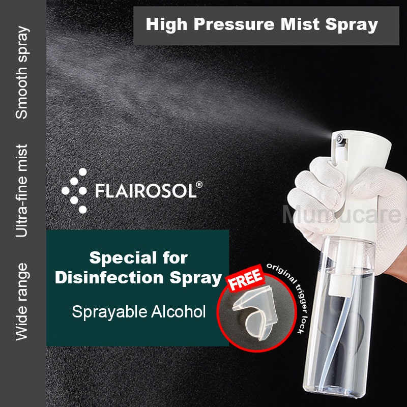Original Flairosol High Pressure Ultra-Fine Mist Sprayer Alcohol ...