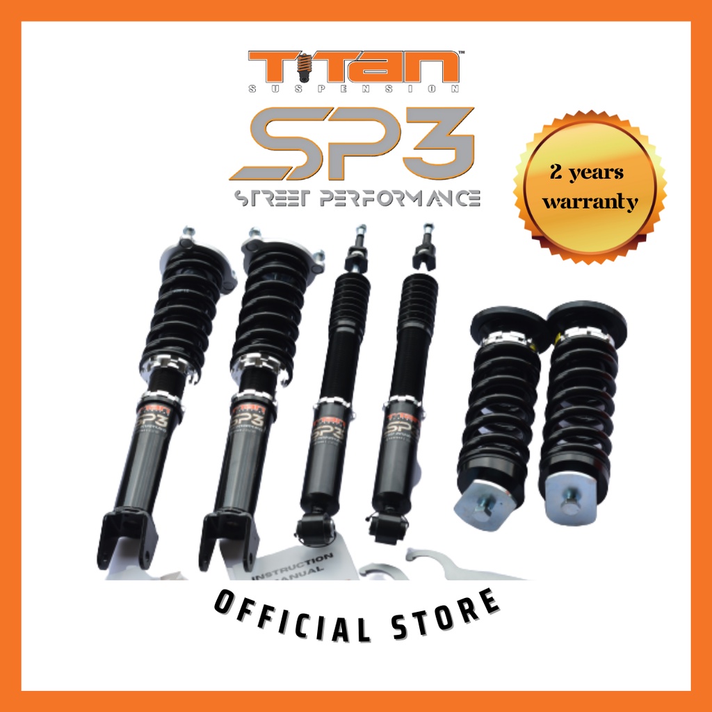 TiTAN SP-3 Airmatic Conversion Kit Mercedes Benz C-CLASS W205 Shock ...