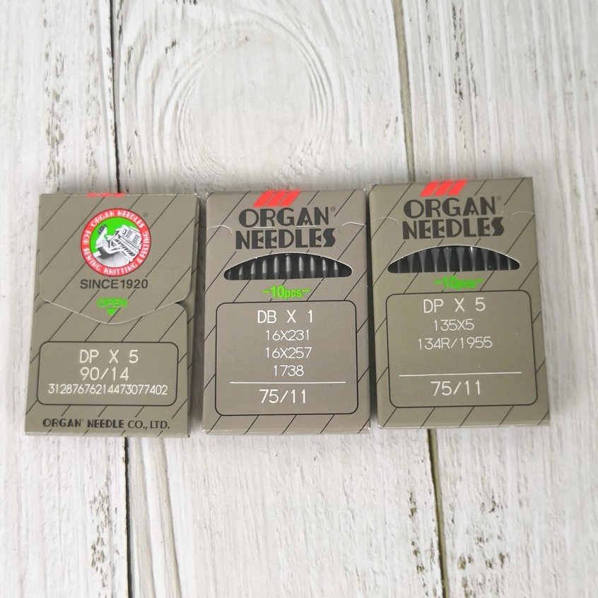 [ORIGINAL] Japan Organ Needle DB X 1 & DP X 5 (Mesin Industry) | Shopee ...
