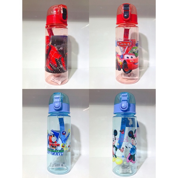 Disney 550ml Cartoon Children's Water Bottle / kids bottle / water bottle kids / botol air budak ...
