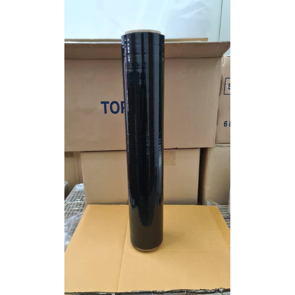50cm/500mm 1.8kg Black Stretch Film/Wrapping Film/Plastic Pallet Wrap ...