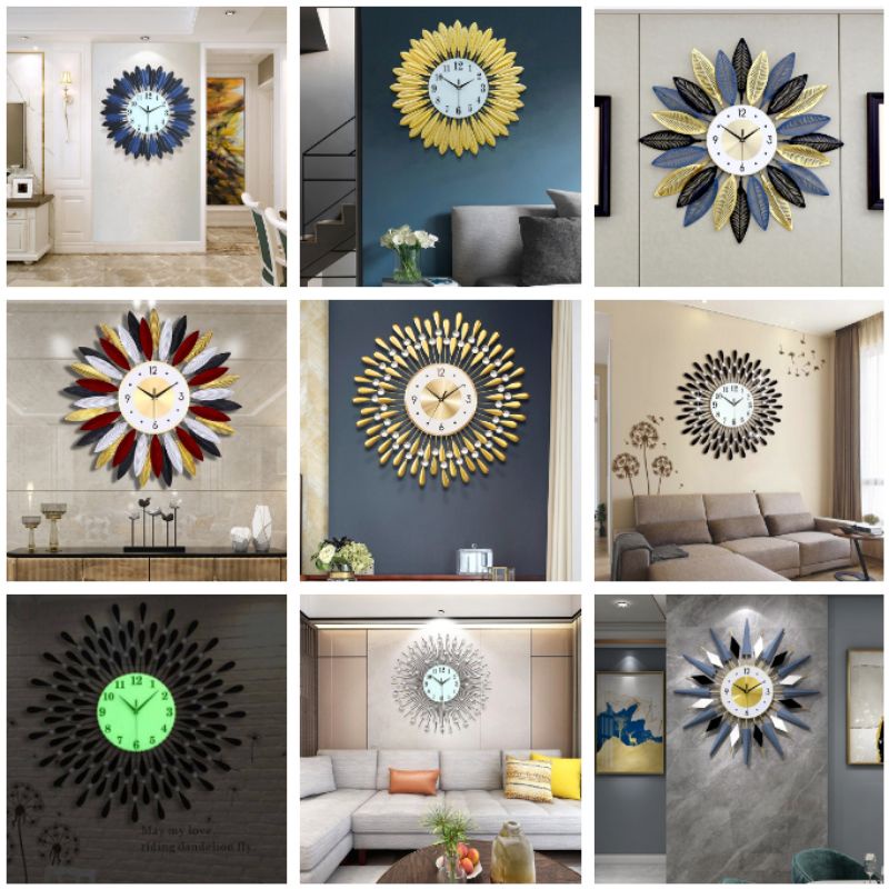 Jam Dinding Besar Viral (60 cm X 60 cm)! READY STOCK | Shopee Malaysia