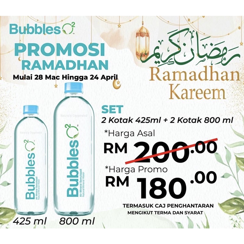 [TAMPIN, ALOR GAJAH & MELAKA TENGAH] Bubbles O2 Natural Oxygen Mineral ...