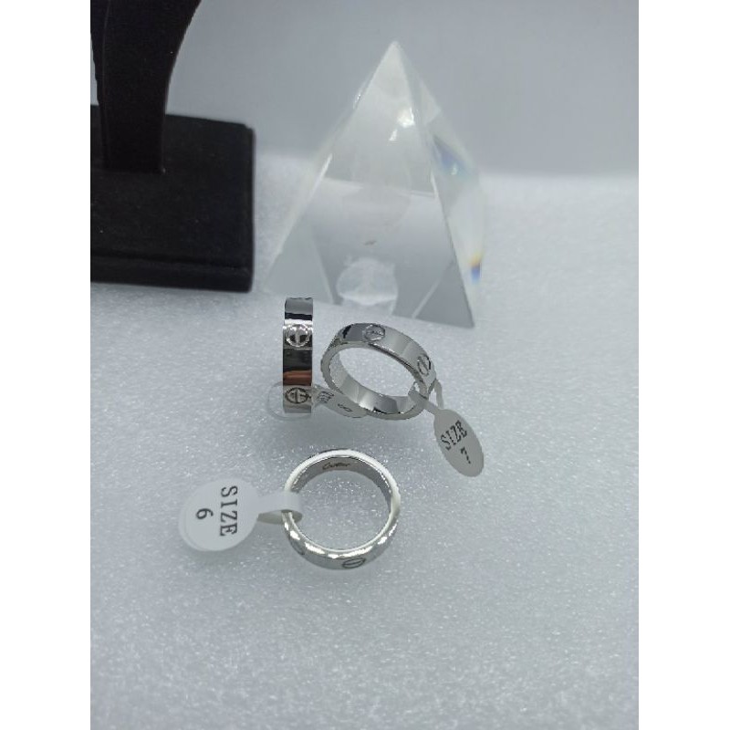 Branded Titanium Rings Can Be Paired Individually | Shopee Malaysia