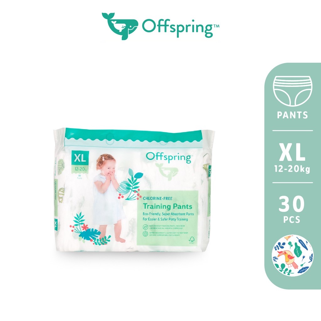 Offspring Fashion Pants Diaper - XL (30 Pcs) | Shopee Malaysia