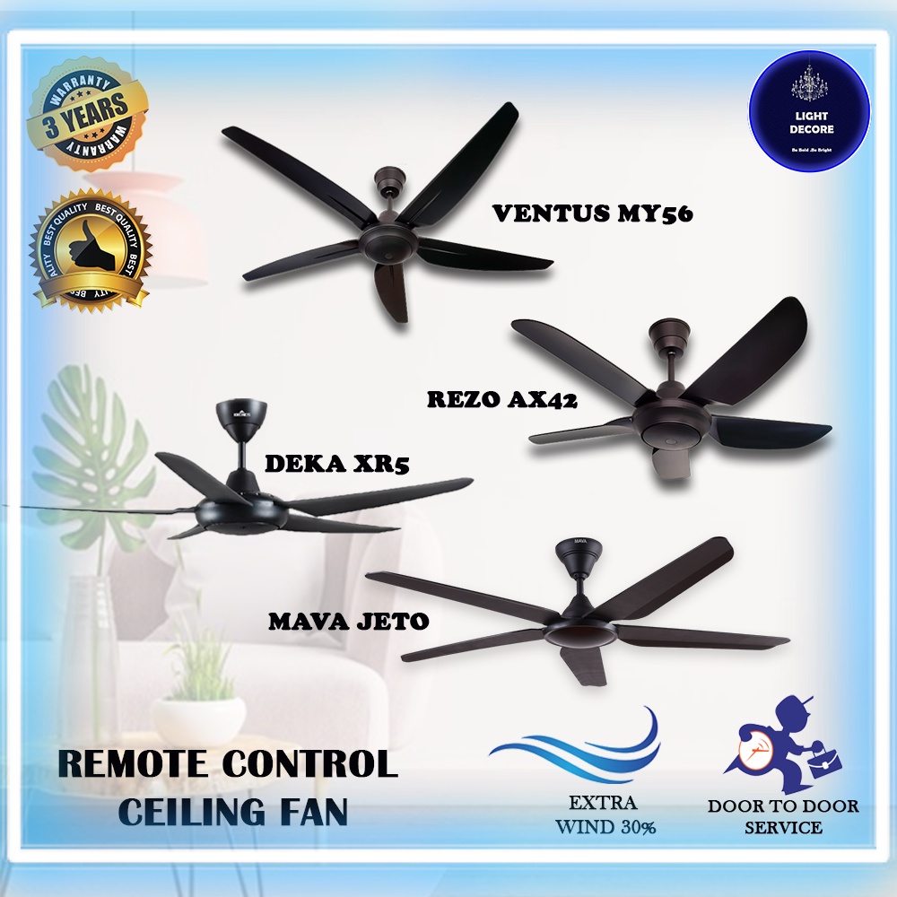 REZO VENTUS MY56 AX42 5 Speed / DEKA XR5 MAVA JETO 4 Speed Remote ...