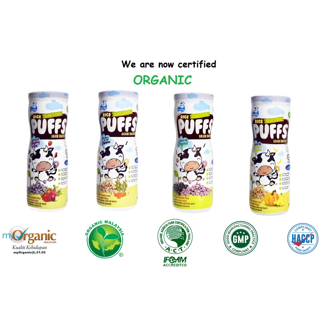 Mini Munchy Organic Black Rice Puff 45g(clearance-best before Nov 2022 ...